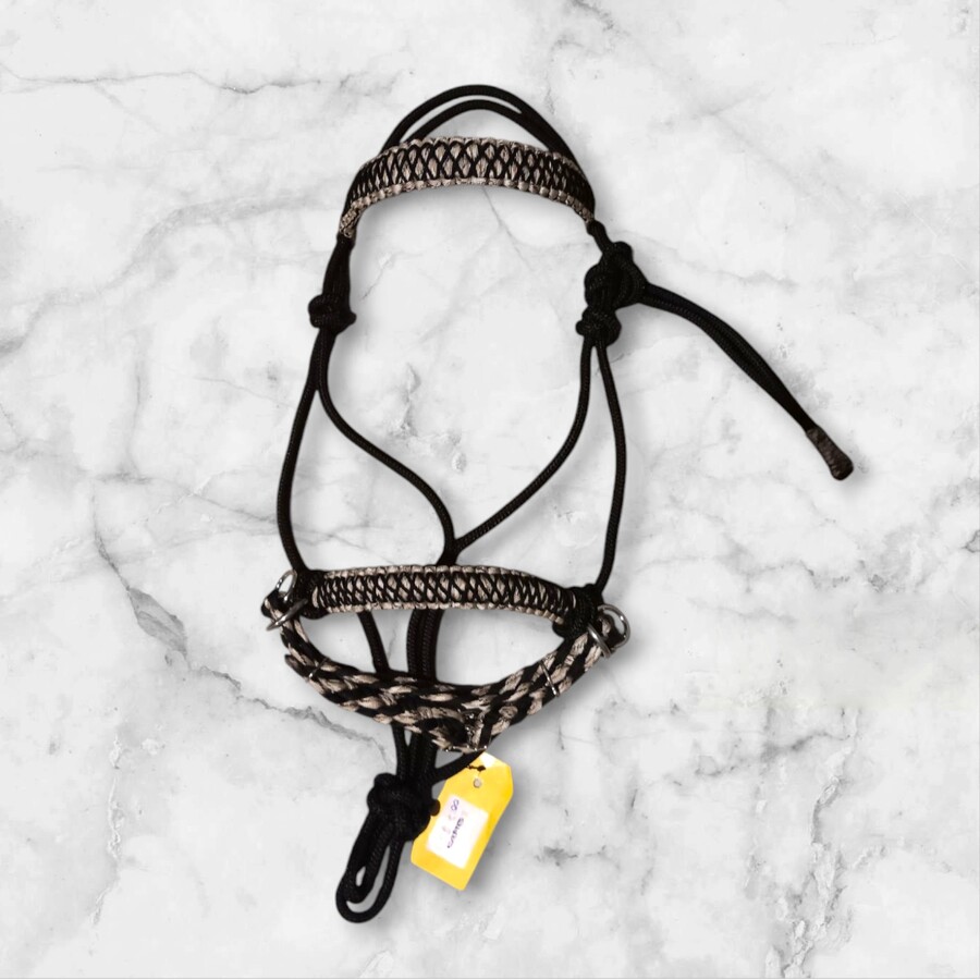 Cob bitless rope bridle - Collections – ParaTack NZ